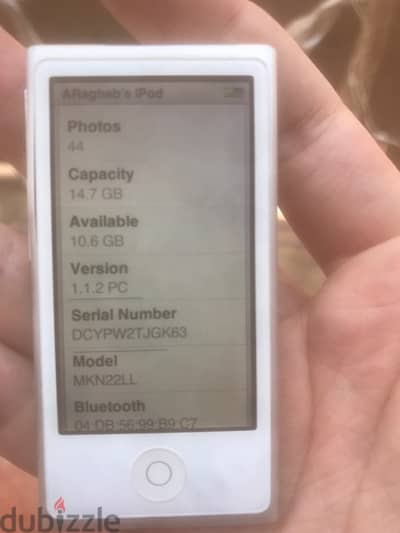 ipod 7 touch bluetooth - مشغلات MP3 وصوتيات - 201174108