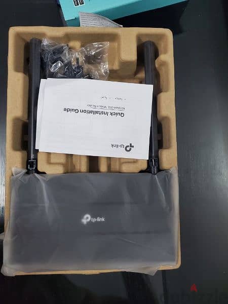tplink modem router ac1200 vr400 - اكسسوارات و قطع غيار كمبيوتر - 201807490