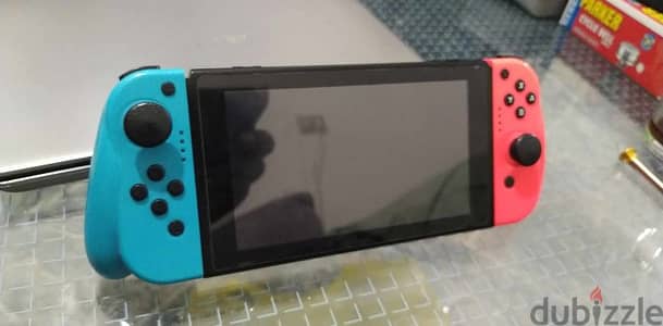 Nintendo switch v1 with 3rd party Joycons - Video Game Consoles - 201913590