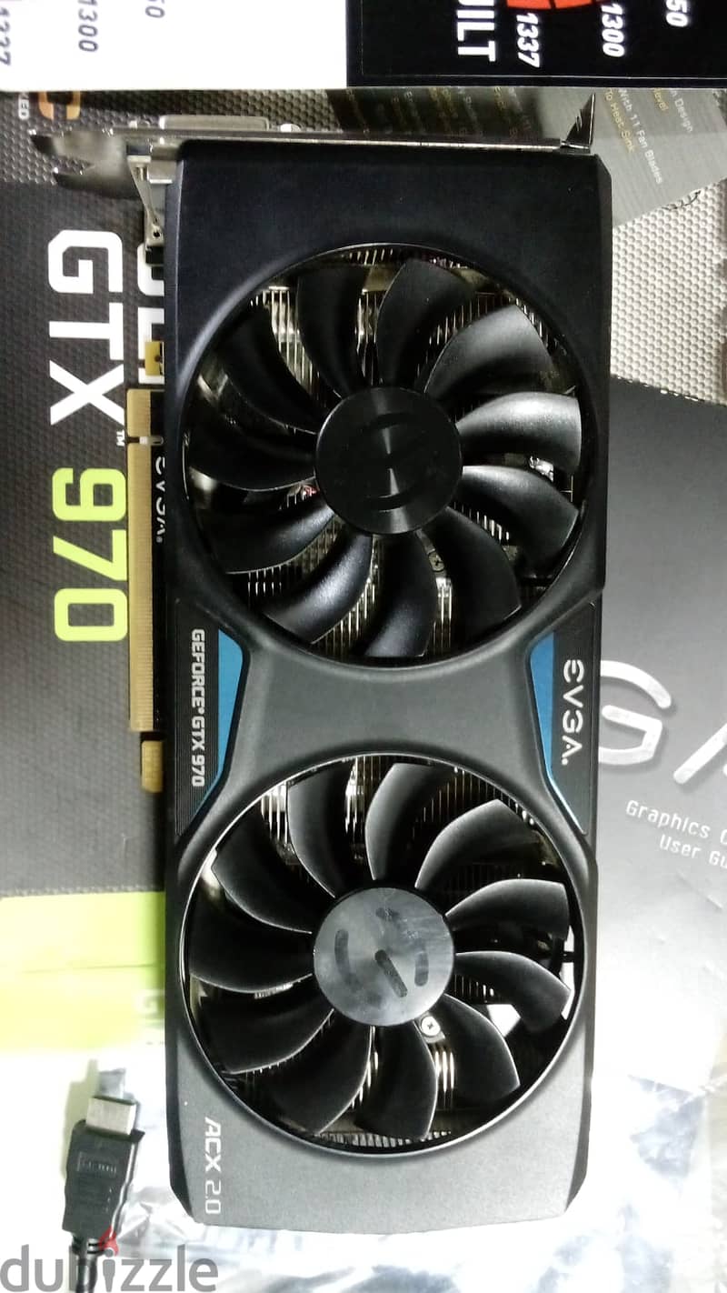GTX 970 EVGA ssc 4g ddr5 بالعلبة كامله المشتملات - اكسسوارات و قطع غيار ...