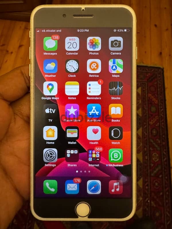 iphone 8 plus sliver - Mobile Phones - 203476075