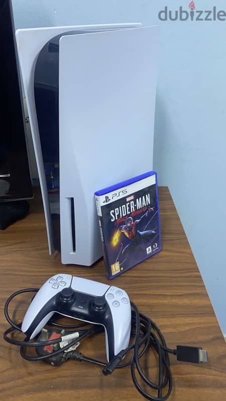 PS5 fat CD Used | بلايستيشن ٥ نسخة القرص - أجهزة ألعاب فيديو - 203580284