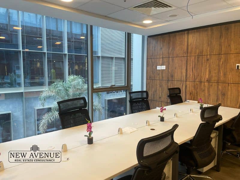Fully Finished Office For Rent 5A New Cairo - Commercial for Rent ...