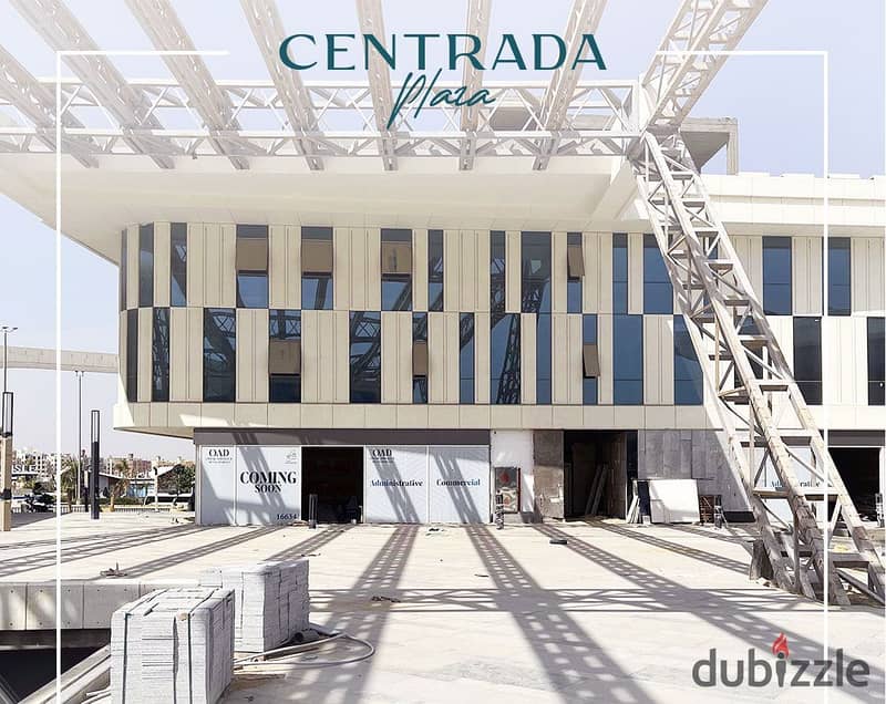 office for rent 92m semi finished in centrada mall sheikh zayed (plaza ...