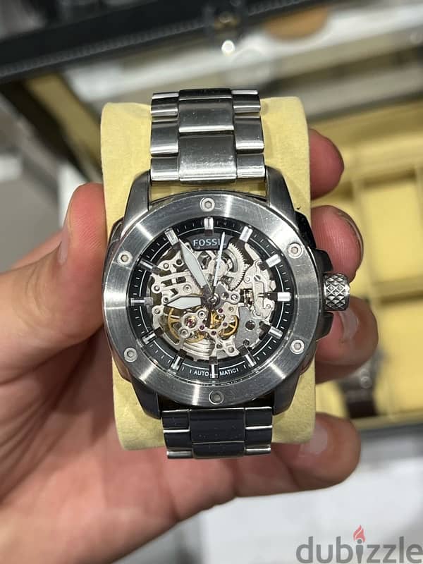 fossil ME3081 silver open heart and back - Men’s Accessories - Personal ...