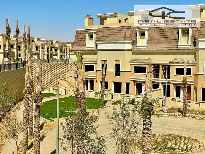 For sale, S villa in Sarai Compound, next to Madinaty, with a down ...