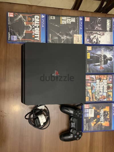 Playstation 4 slim With 6 cds and 3 month ps plus - Video Game Consoles ...