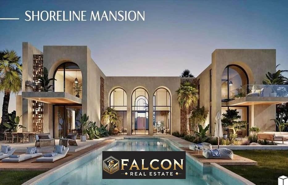 7-star VIP hotel villa for sale first row on the sea fully finished ...
