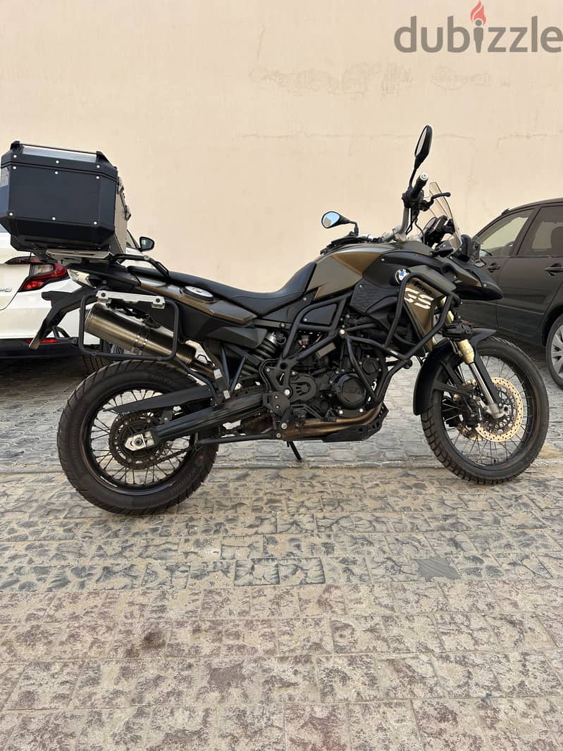 Rare BMW F800GS WITH TOP AND SIDE BOX - Motorcycles & Accessories ...