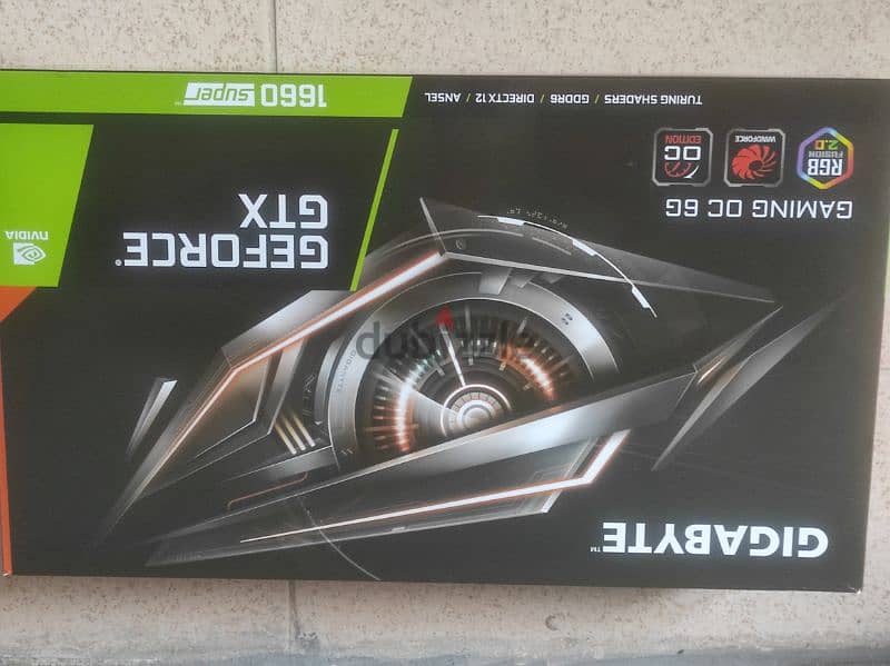 GTX 1660 Super Gigabyte Gaming OC 3 Fan - Computer Accessories & Spare ...