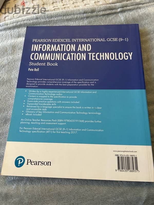 Pearson Edexcel International GCSE (9-1) ICT Student Book - كتب - 205807922