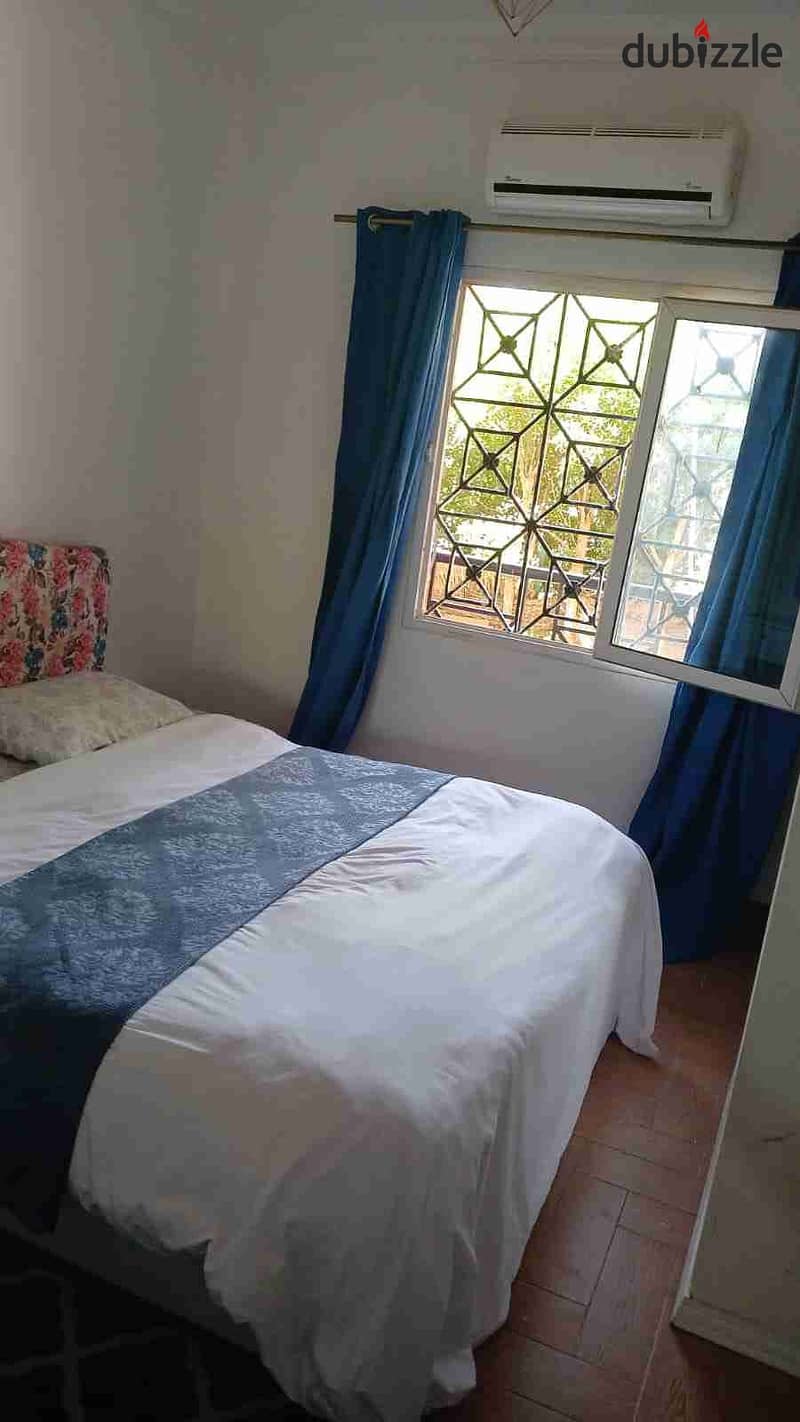 Shak. Furnished, air-conditioned, ground floor with a garden, private ...