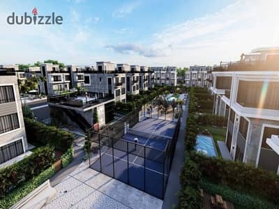 A 232-square-meter townhouse + 180-square-meter garden with distinctive ...