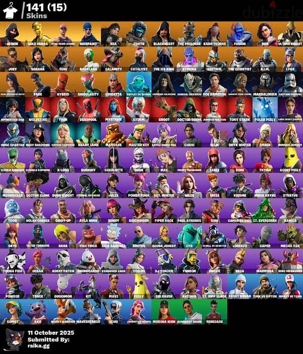 fortnight accout iconic /اكونت فورتنايت ايكونك - Video Games ...