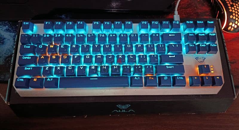 كيبورد ميكانكل Aula F3087 RGB - اكسسوارات و قطع غيار كمبيوتر - 206381732