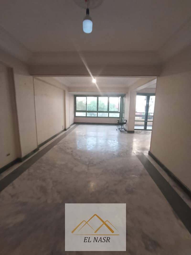 Office for rent, 250 sq m, entire floor, Nasr City, on El Tayaran ...