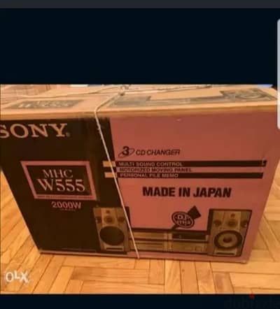 sony mhc-w555 - Home Audio - 206435179