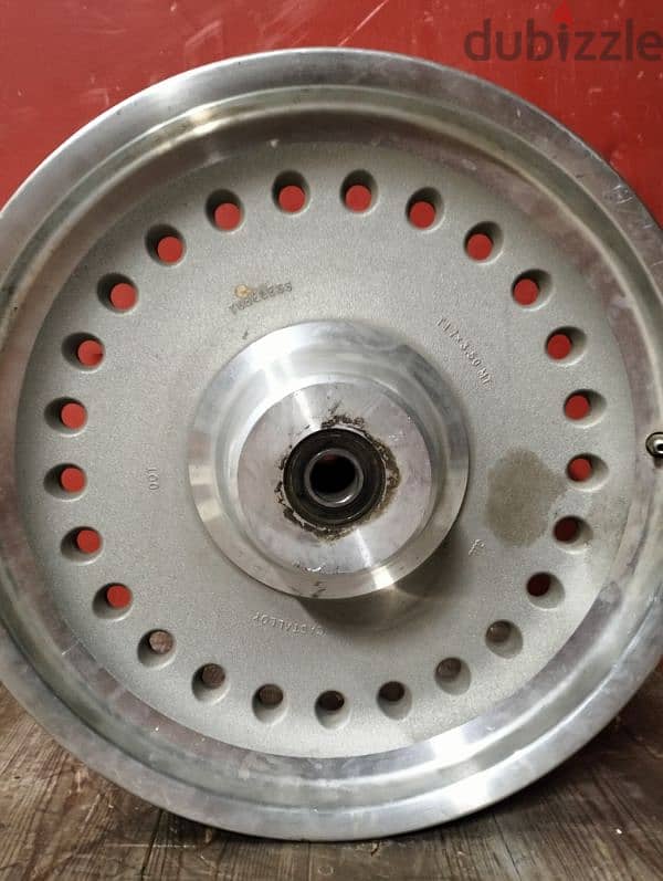 Harley Softail FLSTF Fat Boy Front & Rear Solid Wheel Rim 17x3.5 17x6 ...