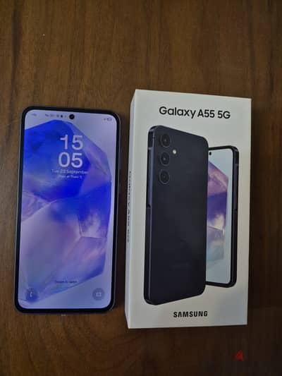 Samsung Galaxy A55 - Navy Blue - 256Gb - موبايلات - 206664068