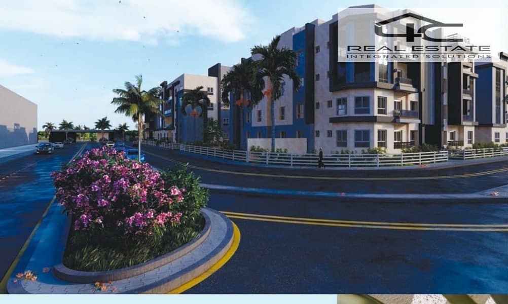With a 1,000,000 EGP down payment own a apartment ground floor with ...