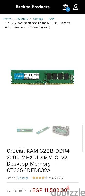 Crucial 64GB (2×32GB) DDR4 3200MHz UDIMM – Desktop RAM - Computer ...