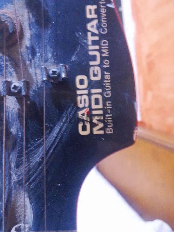 Casio midi digital guitar MG500 - آلات موسيقية - 207030016