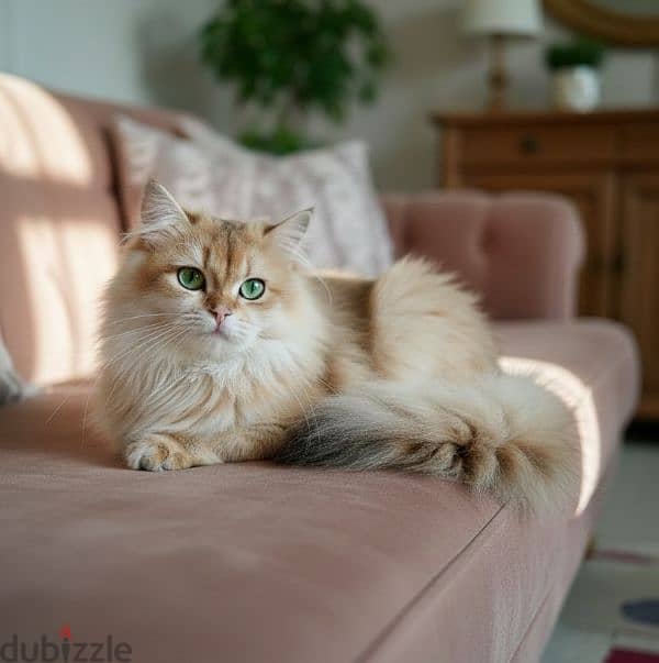 golden British long hair NY 12 male - قطط - 207111660