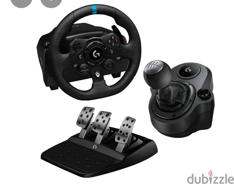 logitech g923 racing wheel and pedals - Video Games & Accessories ...