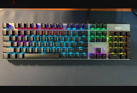 AOC GK-410 - Brown switch - mechanical keyboard - keyboard - Computer ...