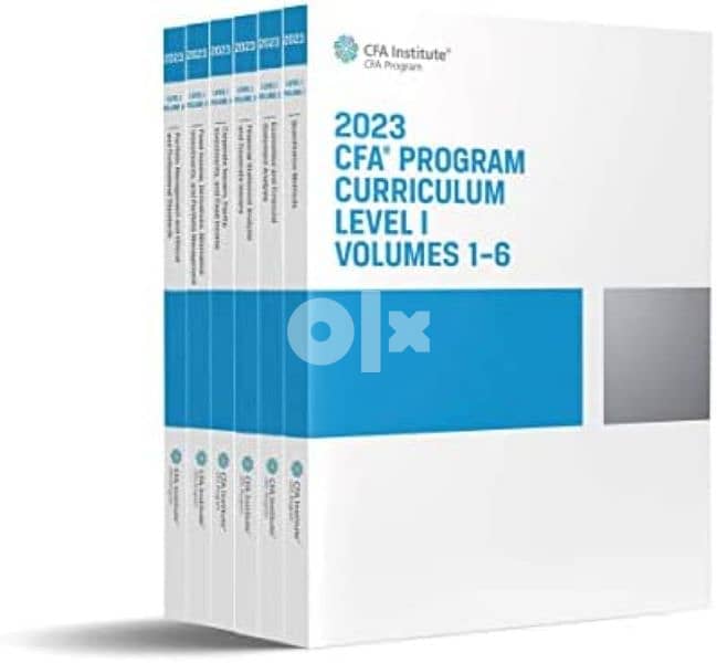 منهج CFA 2023 Level 1 وفيديوهات شرح schweser & Mark Meldrum - كتب ...