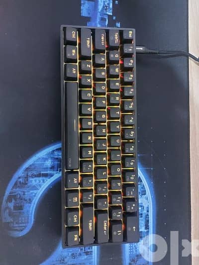 Dierya DK61 pro mechanical keyboard brown optical switches. - اكسسوارات ...