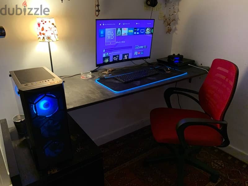 Gaming setup for sale! البيع كامل - Desktop computers - 197581273