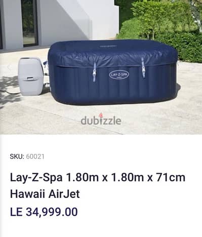 best portable Jacuzzi plus flow clear worth 3,000 L. E. - Sports ...