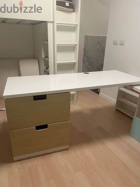 SMASTAD / PLATSA desk - ikea table - office children room kids ...
