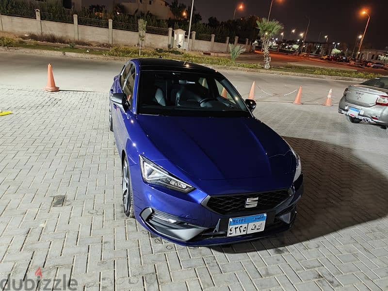 Seat Leon 2021 FR - Blue - Cars for Sale - 199380821