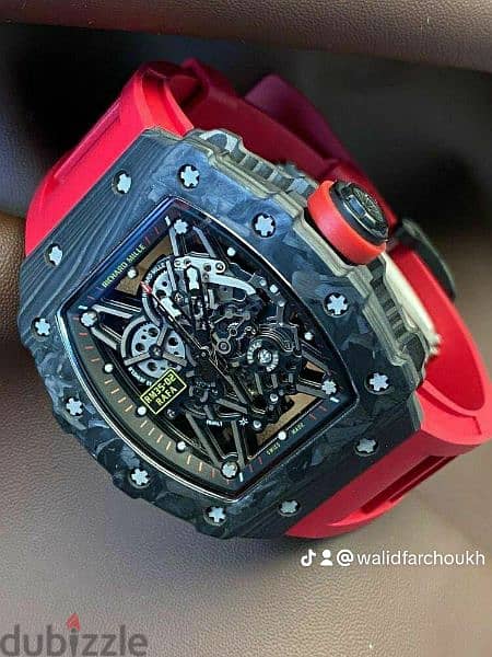 Richard Mille Riplica /super colone swiss made /Swiss movement ...