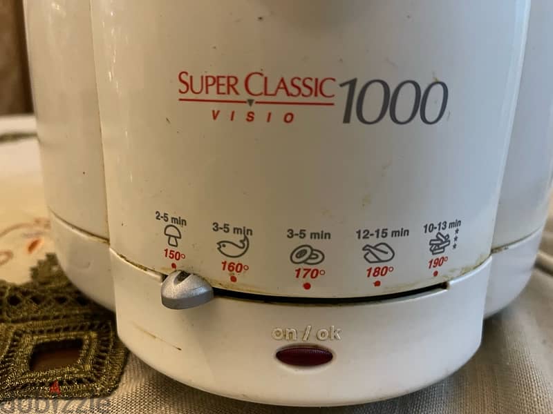 Tefal Fryer- Super Classic Visio 1000 - معدات وأدوات طبخ - 199745599
