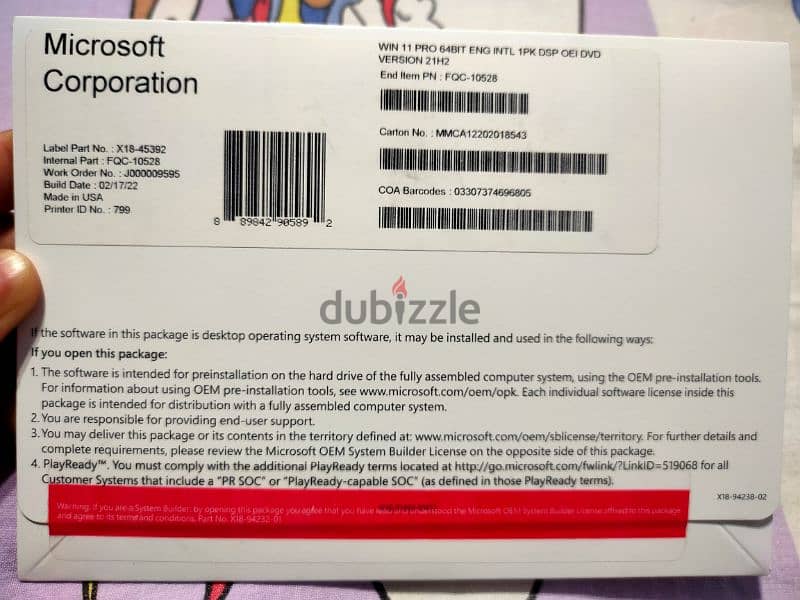 WINDOWS 11 PRO - Computer Accessories & Spare Parts - 199747317