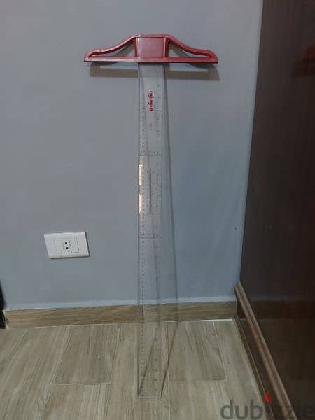 عده رسم هندسي كاملة: مسطرة T 80cm rotring, مسطرة 50cm روترنج، رول ورق ...