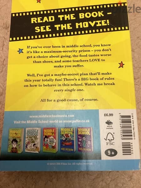 Middle school the worst years of my life novel - كتب - 199820828