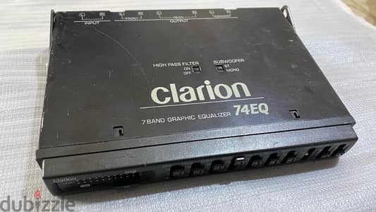 2 Clarion Equalizers 74EQ - كاوتش، بطاريات، زيوت، و كماليات - 199846499