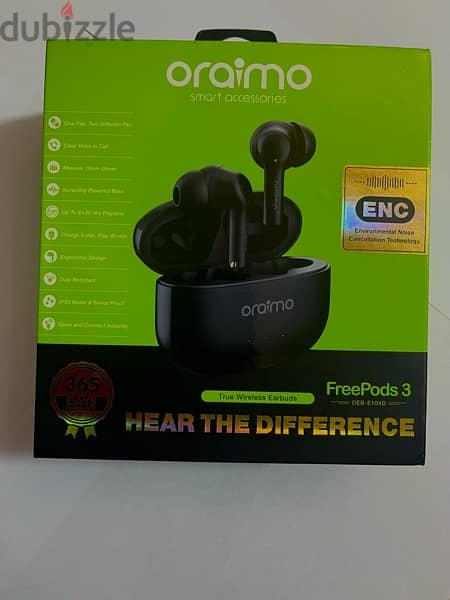 Oraimo free pods 3 - إكسسوارات موبايل و تابلت - 199918829
