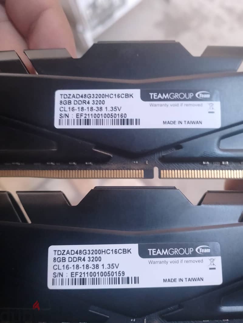 ram 8x2 ddr4 3200 - اكسسوارات و قطع غيار كمبيوتر - 200011015