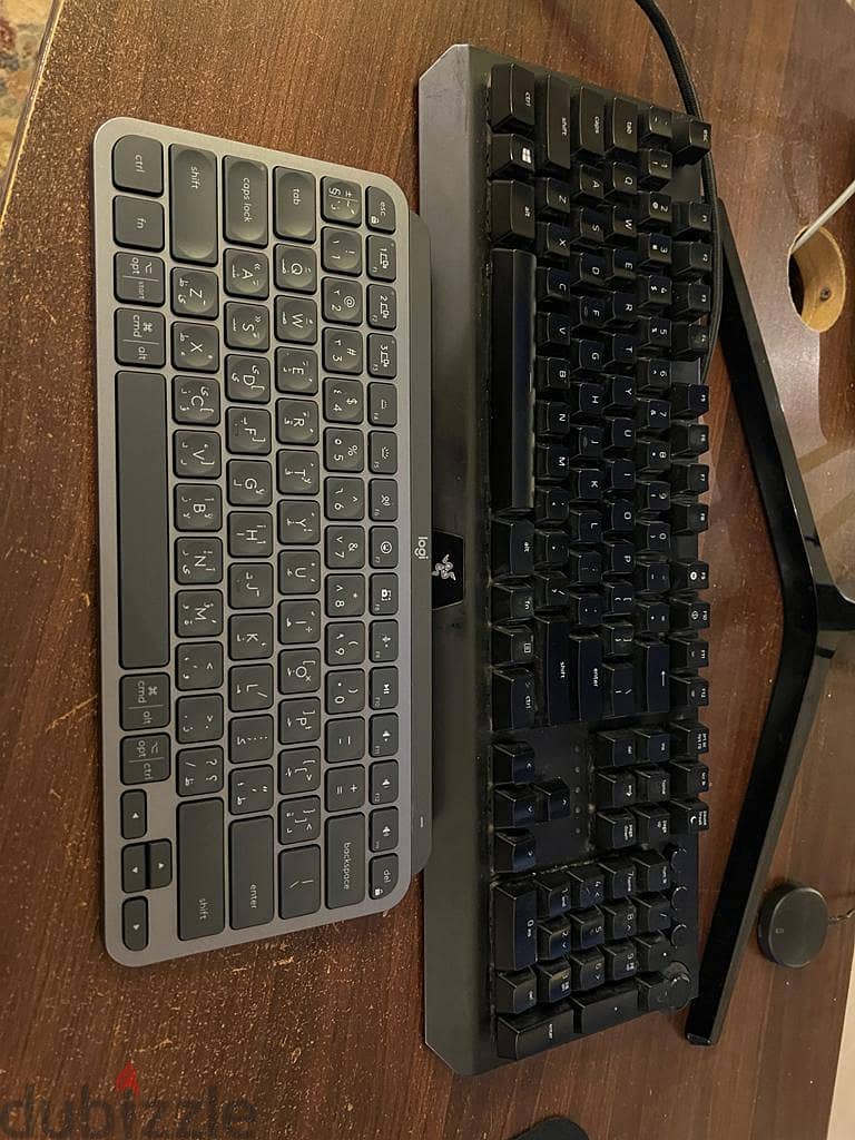 Logitech MX Keys Mini - Arabic / Grey & Razer Blackwidow Elite ...