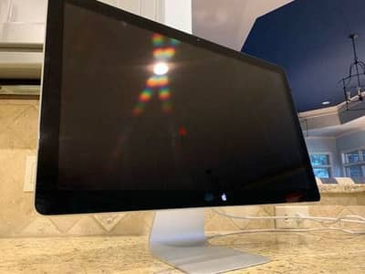 Apple Cinema Display A1316 MC007LL/A 27" TFT LCD Widescreen Monitor ...