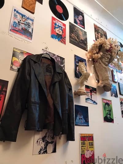 polim pier leather jacket - ملابس رجالي - 200142157