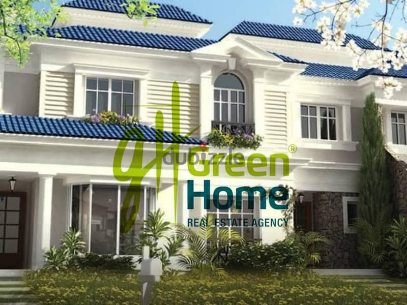 A wonderful Duplex Garden View Landscape Lake in Mountain View Compound ...