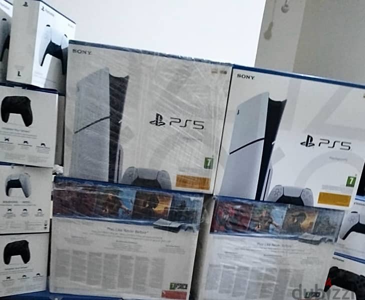 ps5 slim uae version - أجهزة ألعاب فيديو - 200857686